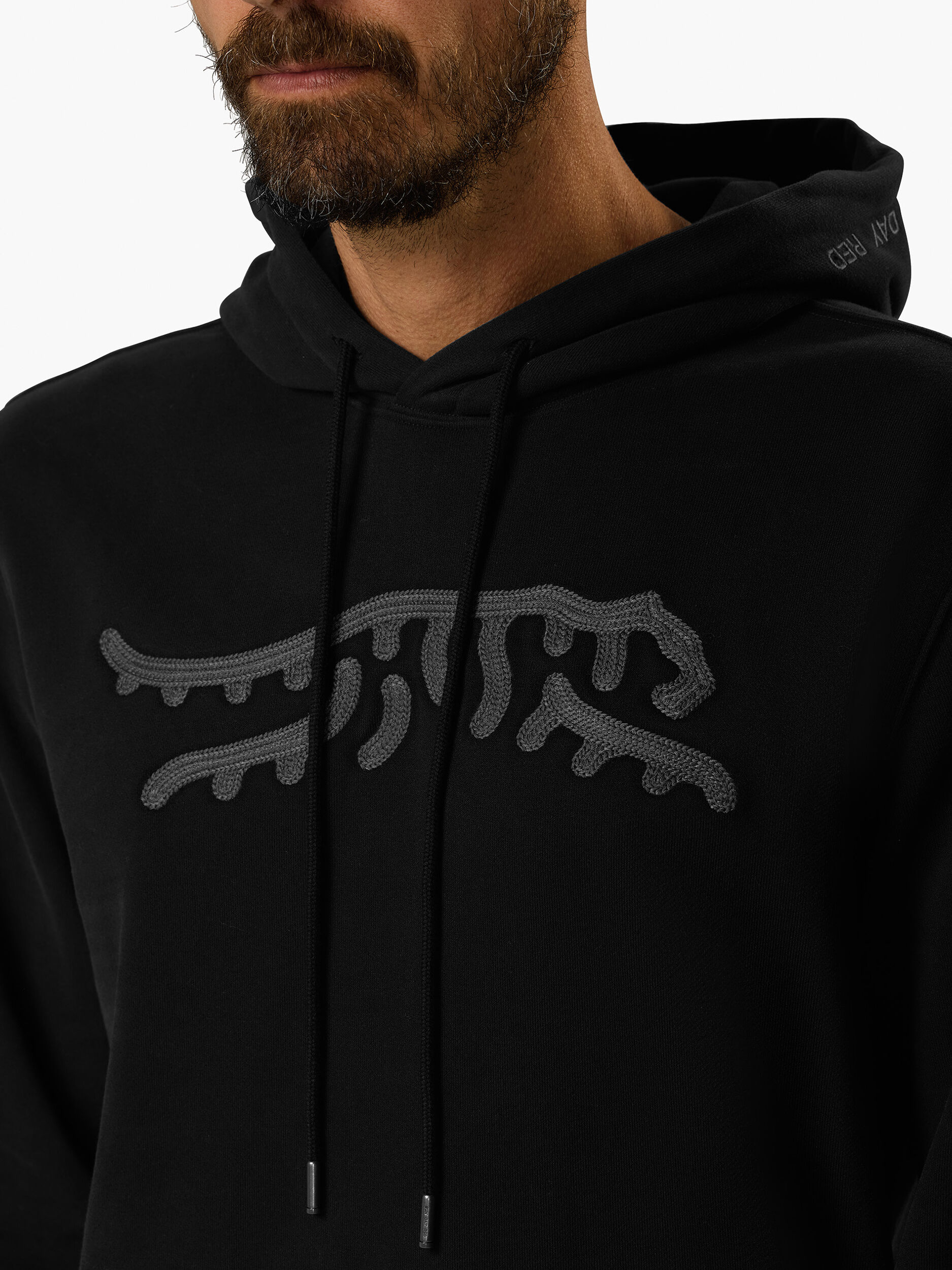 Icon Chain Stitch Hoodie | Sun Day Red