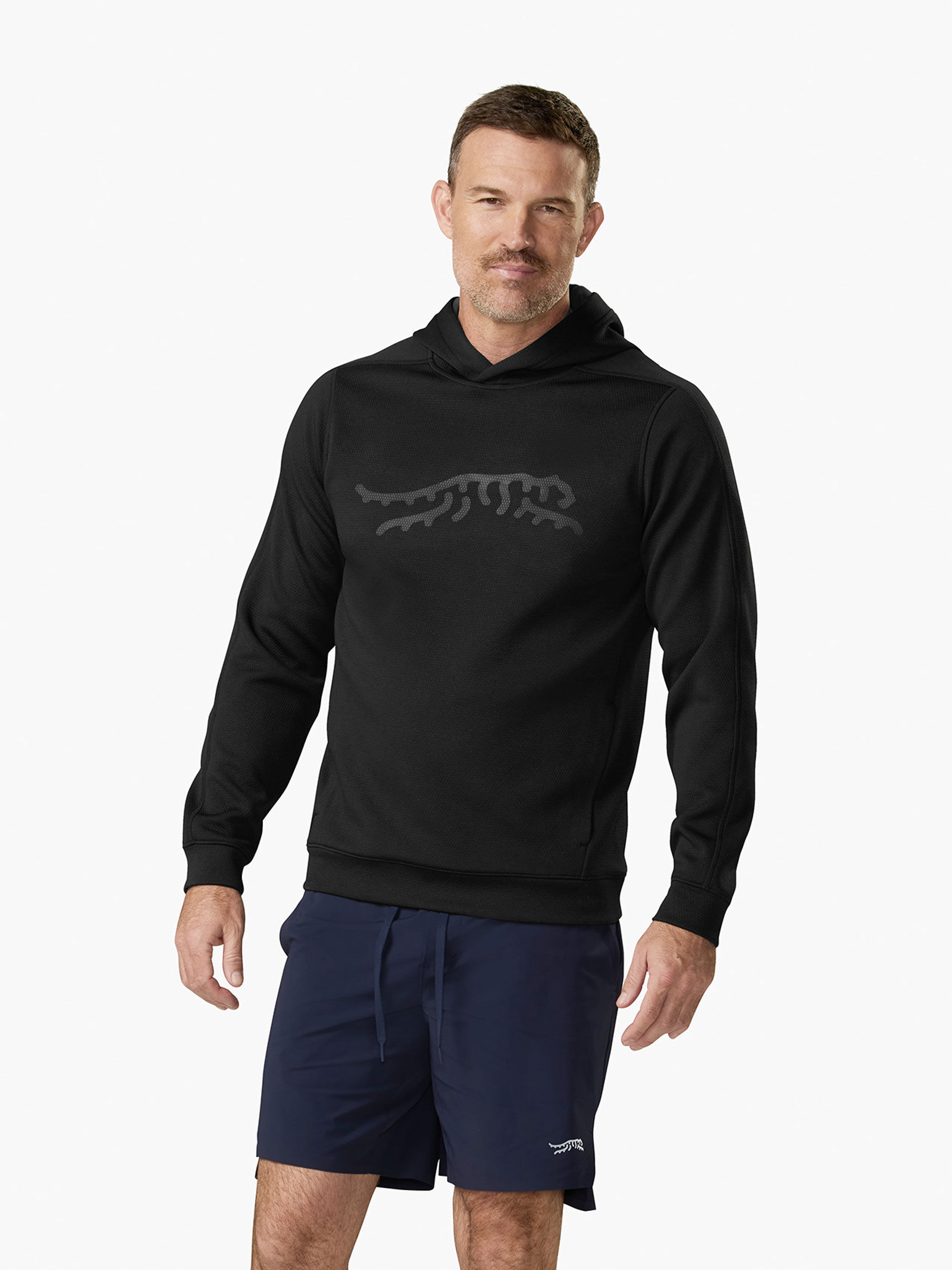 Training Waffle Tech Hoodie | Sun Day Red Training Waffle Tech Hoodie | Sun Day Red