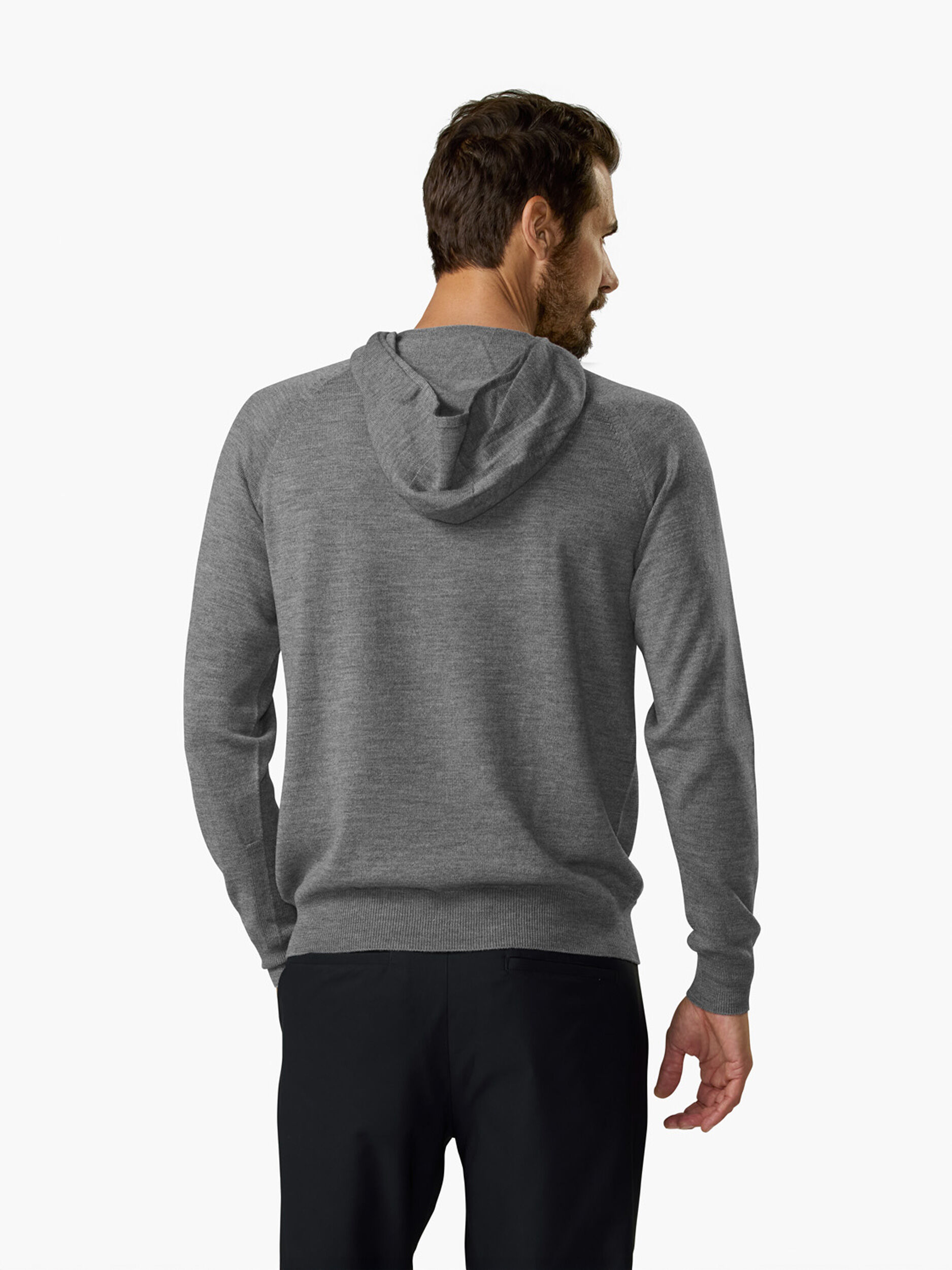 3D Merino Wool Hoodie | Sun Day Red