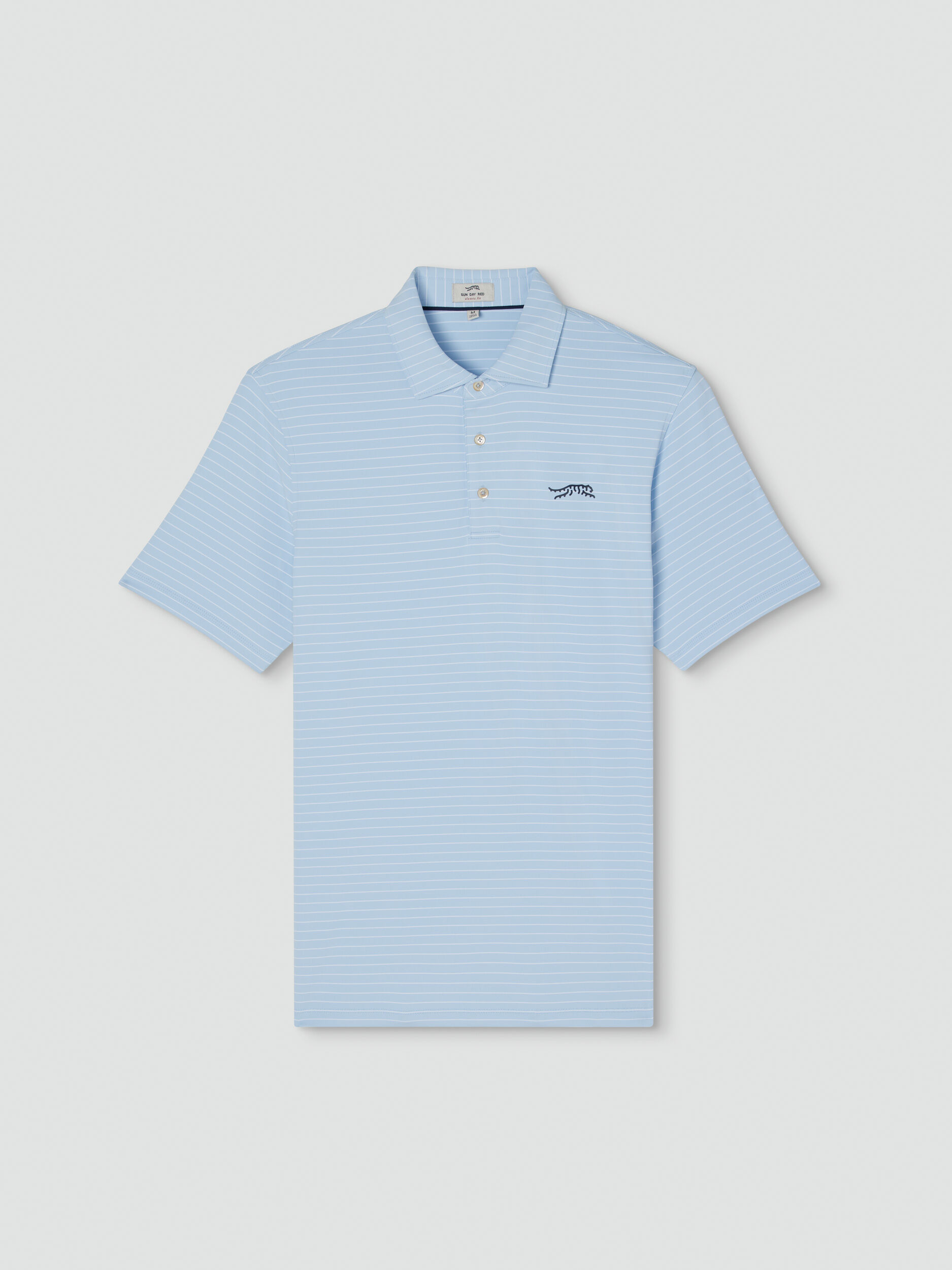 Stripe Polo II | Sun Day Red